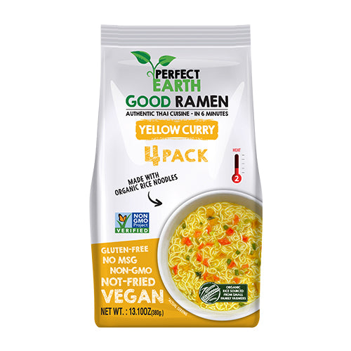 Perfect Earth's Good Ramen Yellow Curry Family Pack – Perfect Earth Foods